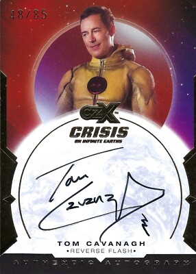 CZX Crisis on Infinite Earths Autograph TC-RF Tom Cavanagh as Reverse ...