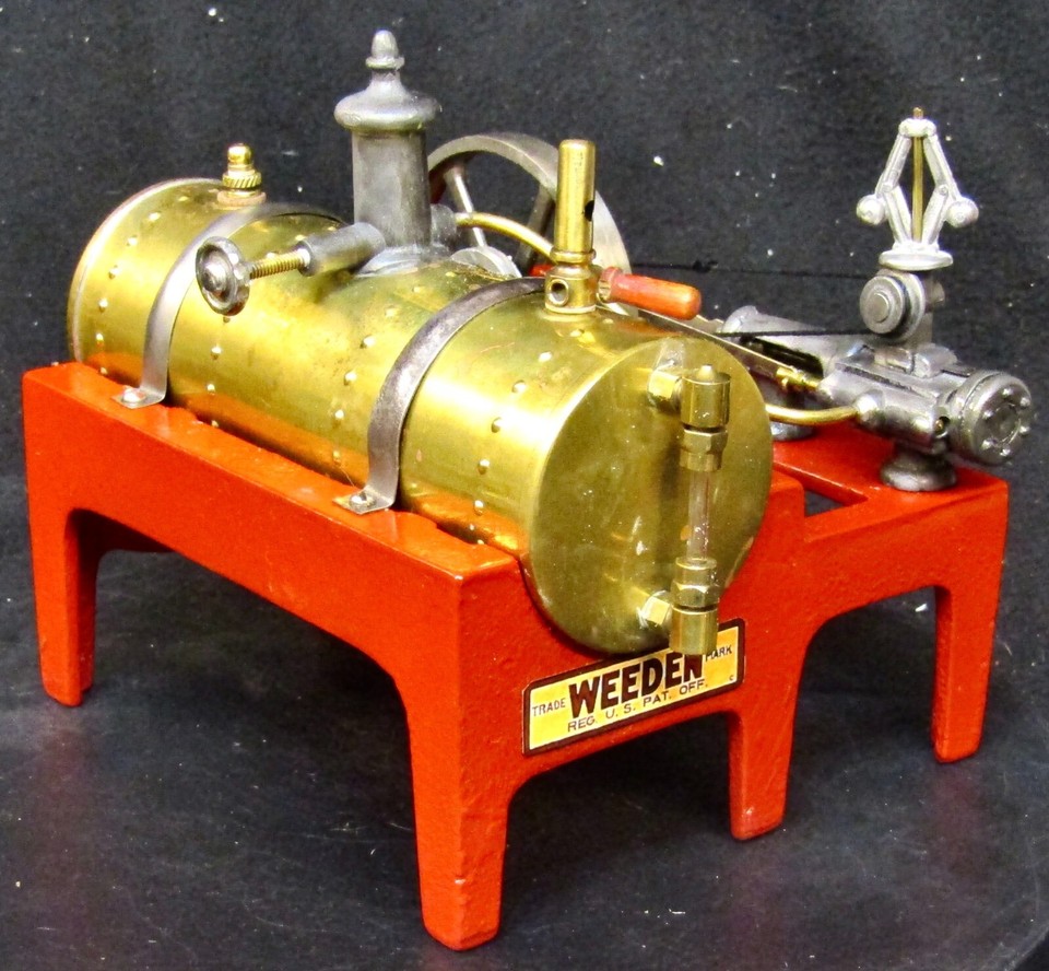 Beautifully Restored Antique 1930s Weeden 14 Live Steam Engine # 0152 ...