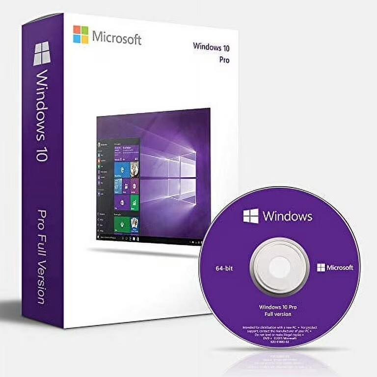 Genuine Win 10 pro 64 Bit, With DVD Installer, Product Key With Free ...