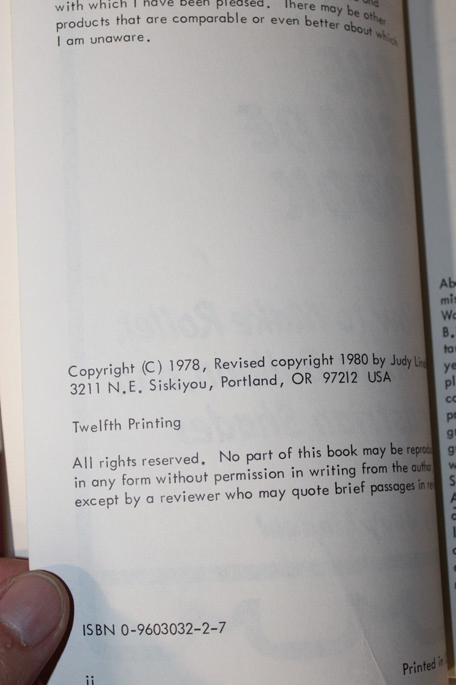 Shade Book Paperback Judy Lindahl PB 1980 Revised Edition | eBay