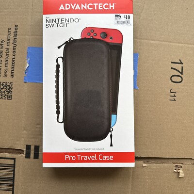 Advanctech Hard Shell Carrying Case for Nintendo Switch | Travel, Pr ...