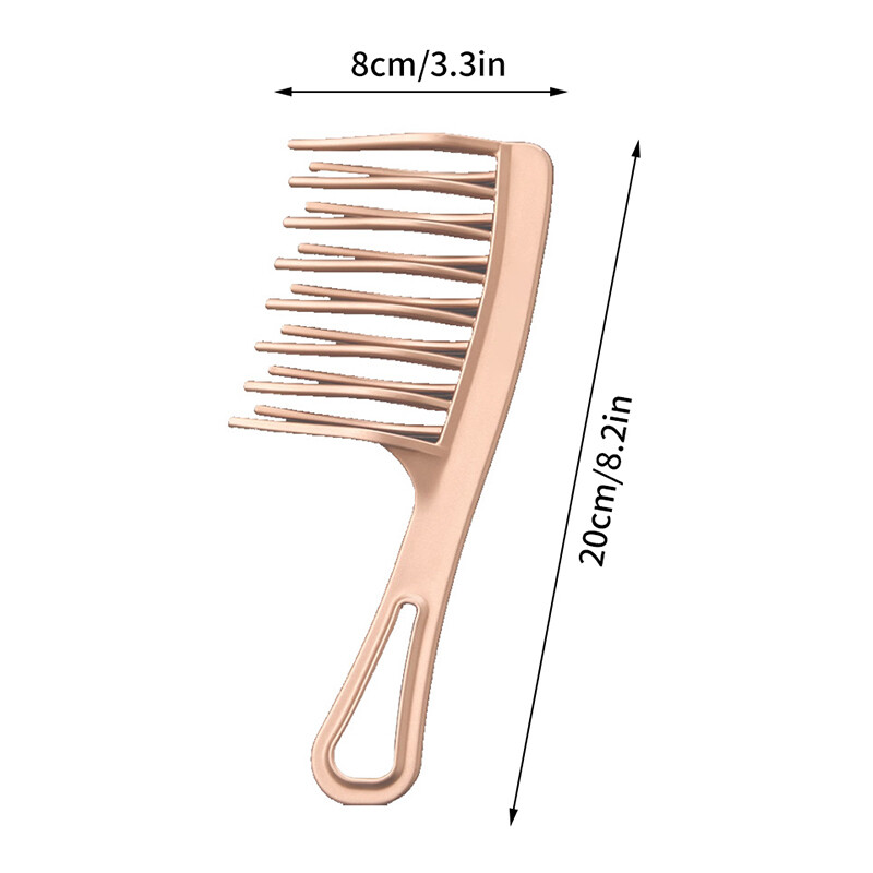 Double Row Large Toothed Comb WideToothed Fluffy Comb For Long And ...