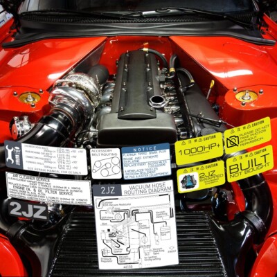 Toyota 2JZ Restoration Warning & Caution Engine Stickers - Premium ...