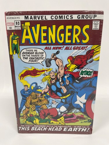 Avengers Omnibus Vol 4 NEAL ADAMS DM COVER New Printing Marvel Comics ...