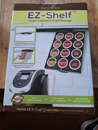 POD EZ-Shelf Under Shelf Storage for K Cups Coffee Holder 630816110107| eBay