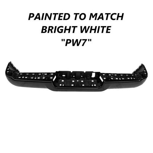 NEW Painted Bright White PW7 Rear Bumper For 2019-2024 RAM 2500 3500 | eBay