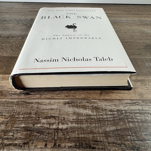 The Black Swan Nassim Nicholas Taleb First Edition Hardcover Random ...