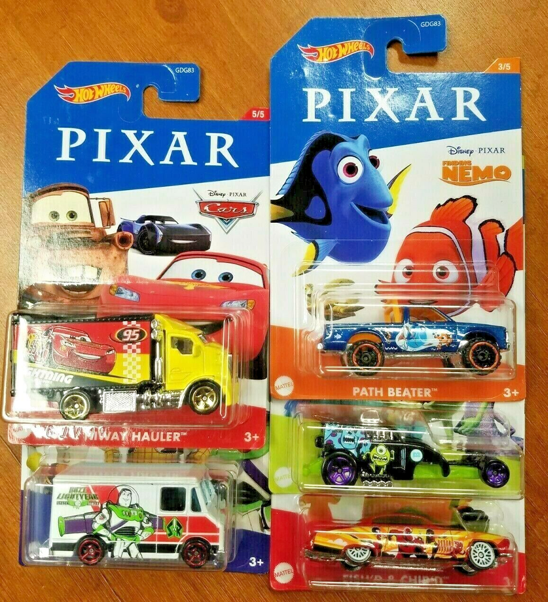 Pixar Animation Studios Toy Story Monsters Inc Finding Nemo Cars