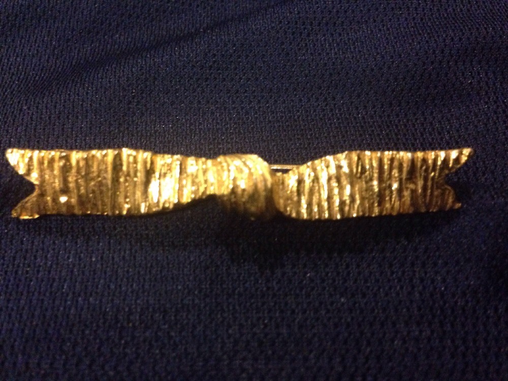 Vintage Vans Authentic's Inc. Gold Bar Pin Number 3753 | eBay