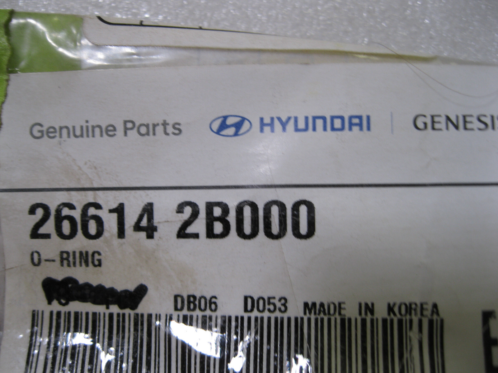 Genuine HYUNDAI OEM 266142B000 EngineTransaxle-Guide Tube O-Ring | eBay