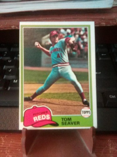 Tom Seaver 1981 Topps #220 Reds HOF EX-MT+ OC | eBay