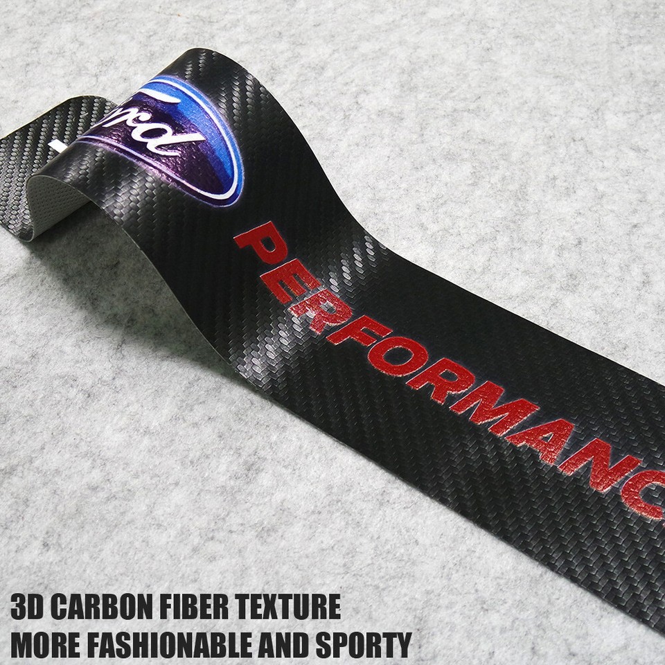 Ford Performance Car Door Plate Sill Scuff Cover Scratch Decal Sticker ...
