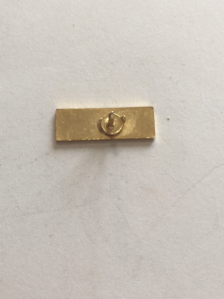 Tie Tac Lapel Pin Vintage TWC Flame Logo Small Mystery HELP Brass Tone ...