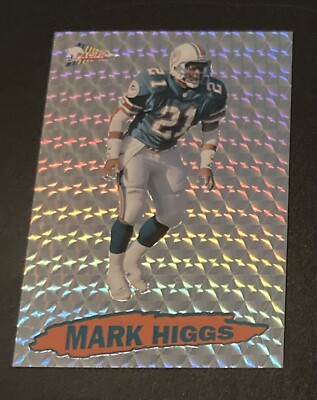 1992 Pacific Prisms Mark Higgs #5 Miami Dolphins Limited Edition | eBay