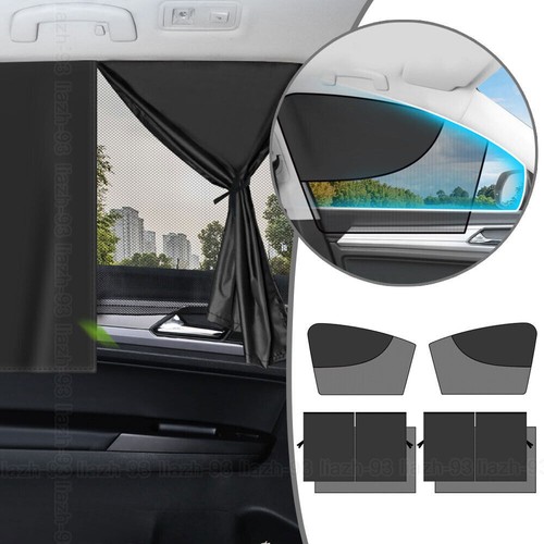 Magnetic Car Side Front Rear Window Sun Shade Mesh Shield UV Protector ...