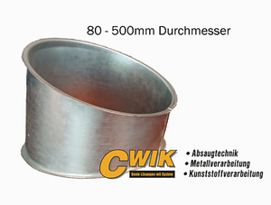 Segmentbogen Bogen Segment Absaugrohr Rohre 22,5° Bogen Bord für ...