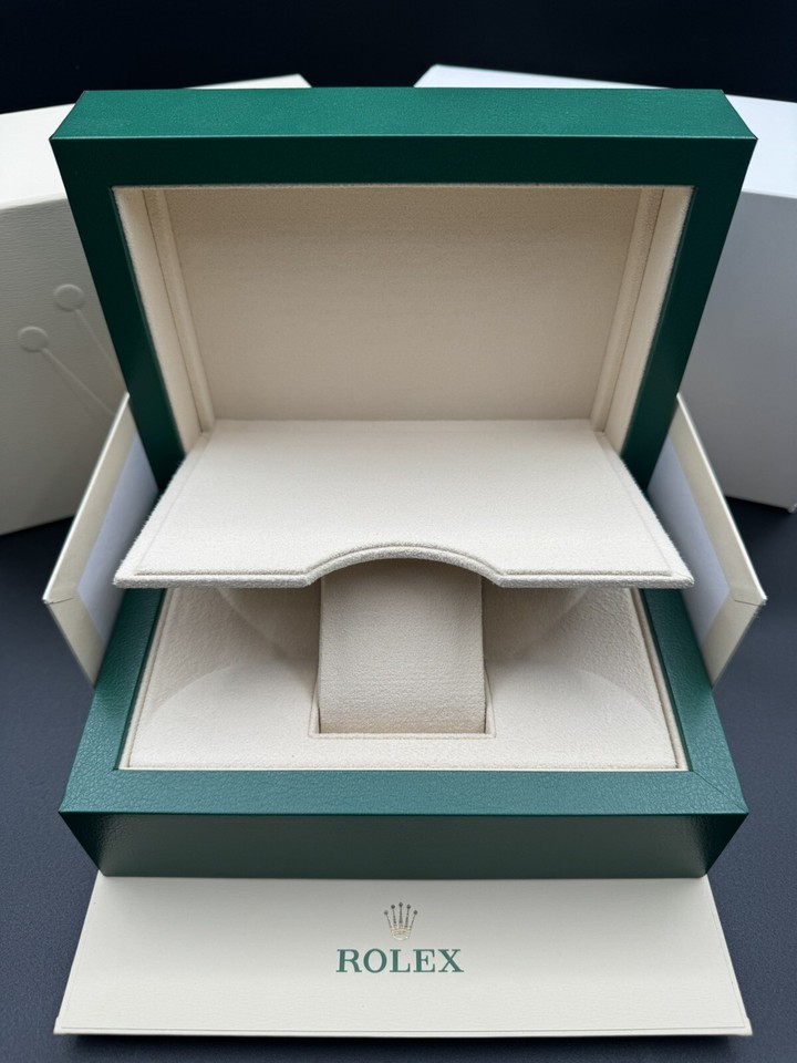 NEW Authentic NEW STYLE ROLEX Medium Watch Box Set GMT SUB Datejust OP ...