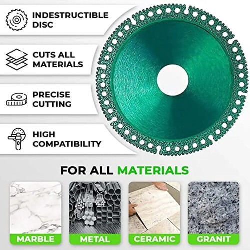 High Manganese Steel Indestructible Disc 4inch Brazed Dry Sheet Plate ...
