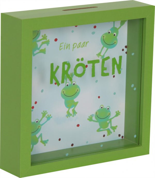 Eigenart Spardose mit Glasfront Sprüche Auswahl Spar Box Geldbox z.B ...