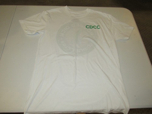 Pins & Aces CDCC White Short Sleeve T Shirt Men's Double Sided Graphic ...