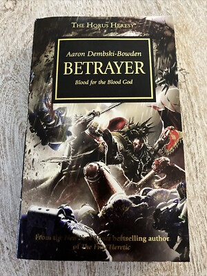 Warhammer The Horus Heresy Betrayer Paperback Book 24 | eBay Australia