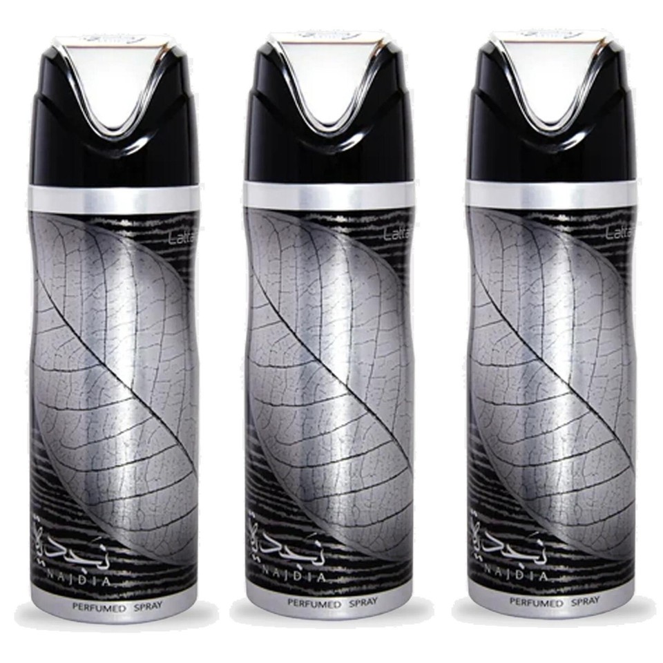 Arabian Perfumed Body Spray Bundle (3 x 200ml) Luxury, Long Lasting ...