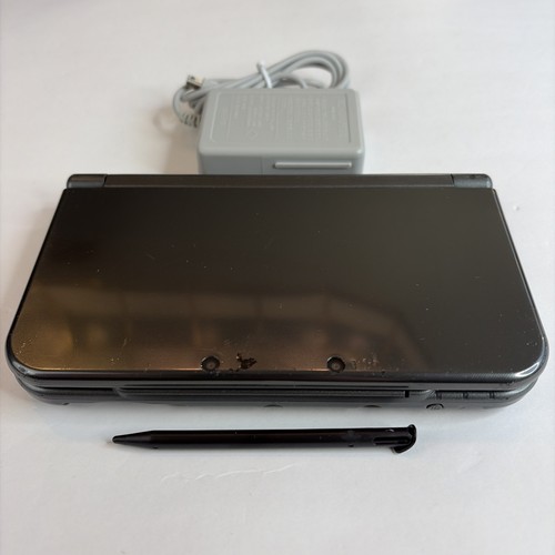 New Nintendo 3DS XL Gray Black Console W Charger Stylus US Version ...