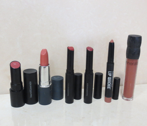 ASSORTED 6 PCS BAREMINERALS LIP COLOR * SEE DETAILS * | eBay