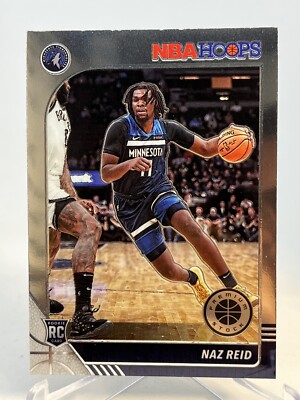 2019-20 Panini NBA Hoops Premium Stock Naz Reid #253 Rookie RC | eBay