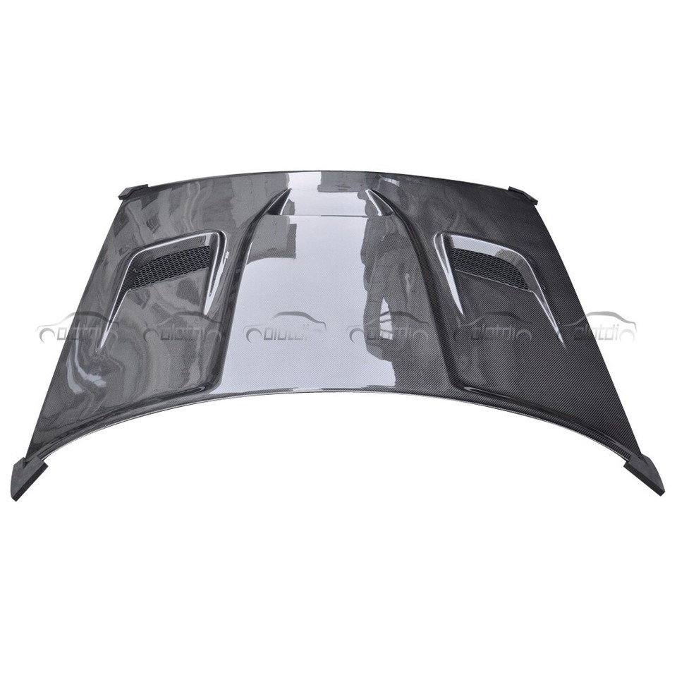 For 2017-2020 Carbon Fiber Challenger Dodge Hellcat Bonnet Hood Engine ...