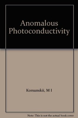 Anomalous Photoconductivity | eBay