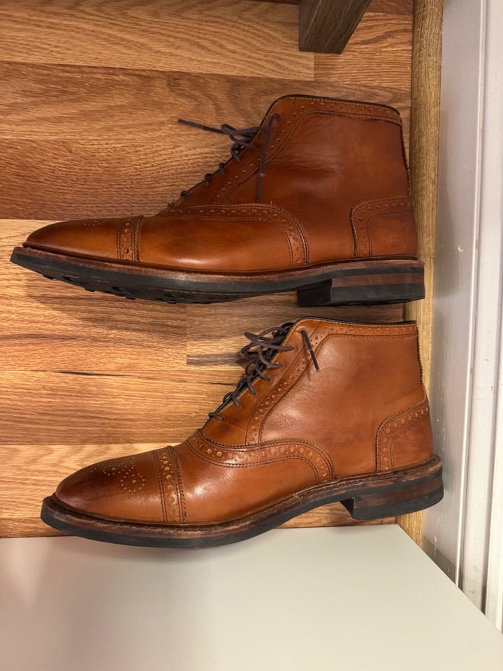 Allen Edmonds Hamilton Weatherproof Oxford Dress Boot Size 10 2E | eBay