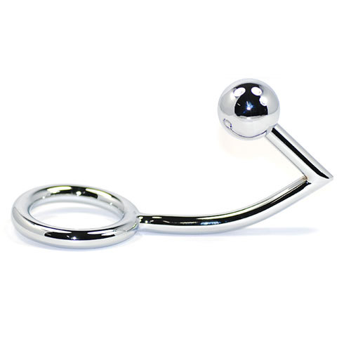 Metal Anal Hanger Hook Cleek With Ring Prostate Stimulation Butt Plug ...