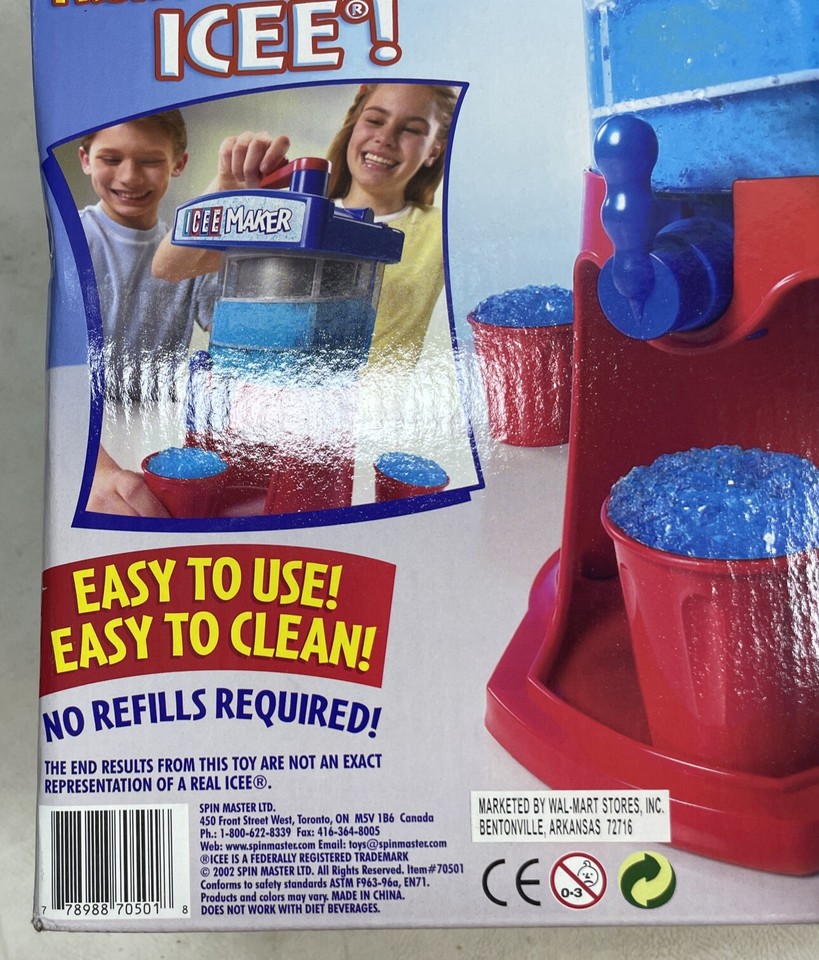 ICEE MAKER KIT Slushie Spin Master Toys Frozen Treat Summer Ice Cream ...
