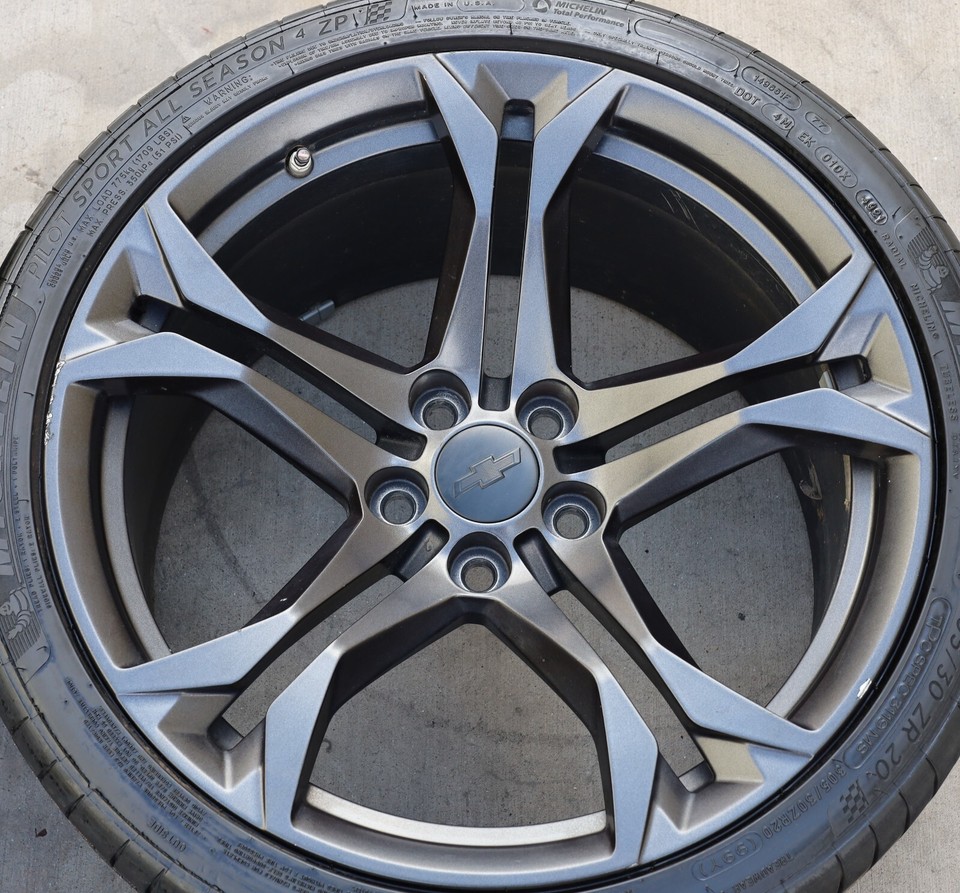 2017-2024 Chevrolet Camaro SS 1LE Factory OEM 20" Wheels Rims Front ...