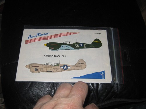 Allied P-40N's Part 1 by AeroMaster in 1/48 scale | eBay