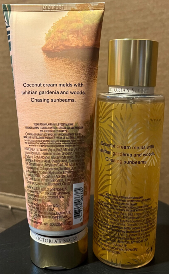 VICTORIA'S SECRET ISLAND RUSH FRAGRANCE MIST SPRAY & Lotion LIMITED ED ...