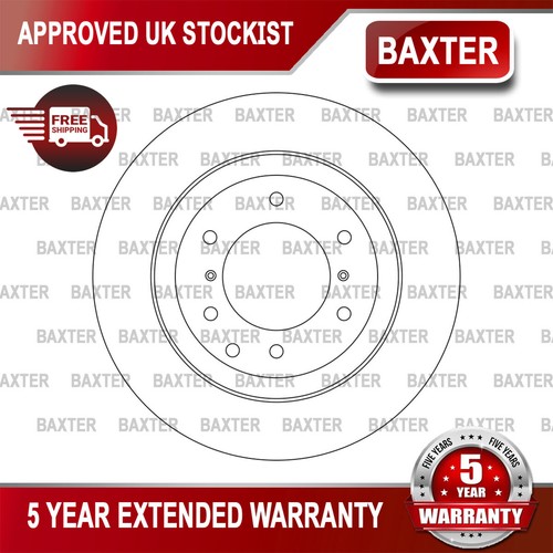 Brake Disc Rear Baxter Fits Mitsubishi Shogun Pajero 3.2 D TD 3.8 ...