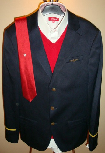 OLT EXPRESS AIRLINES of Poland PURSER CABIN CREW STEWARD UNIFORM A 320 ...