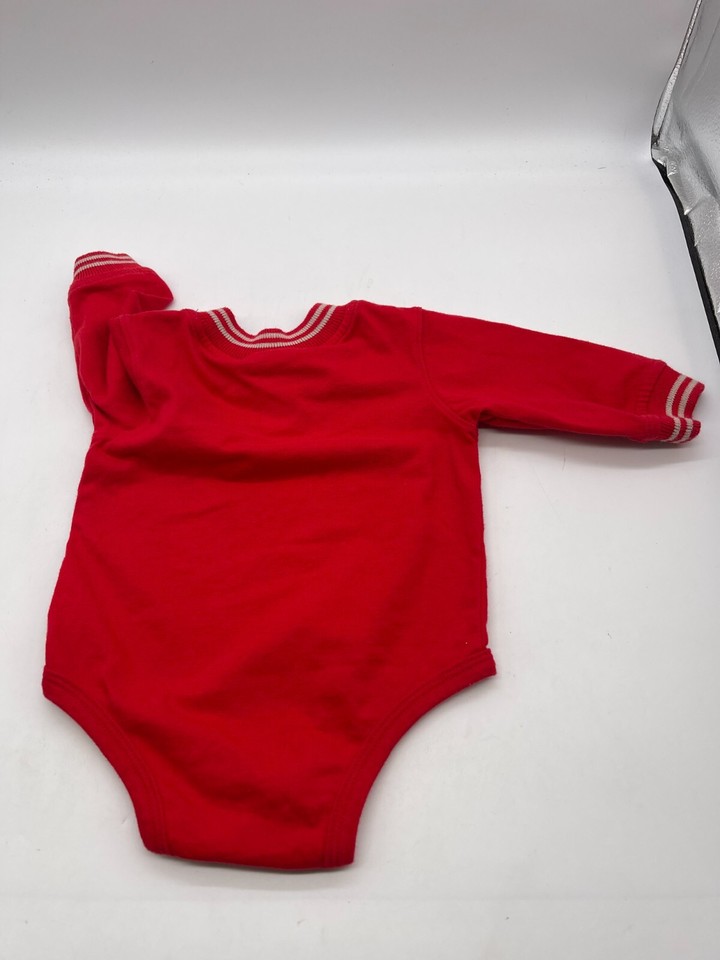 Reebok one piece sleeper in red - Size 6/9 mos | eBay