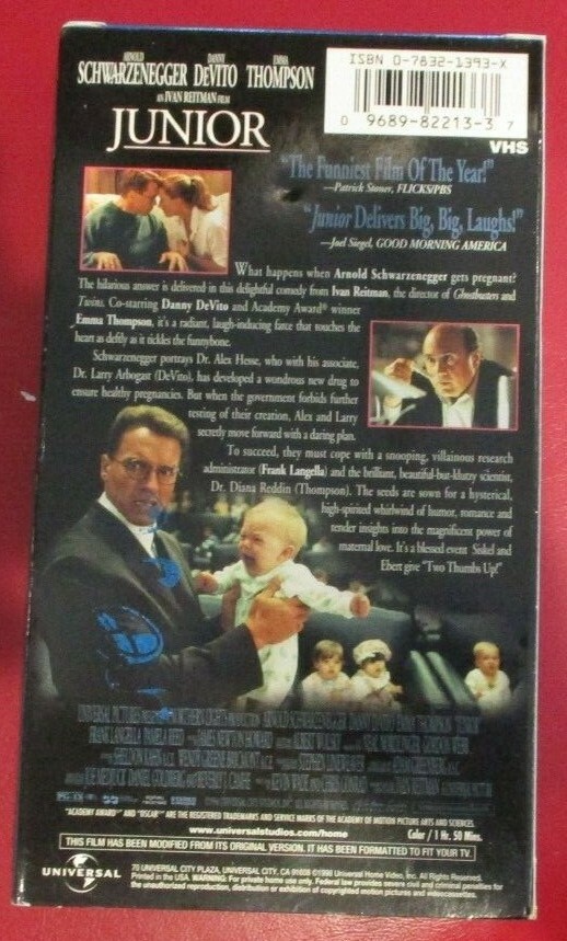 Junior (VHS 1998) | eBay