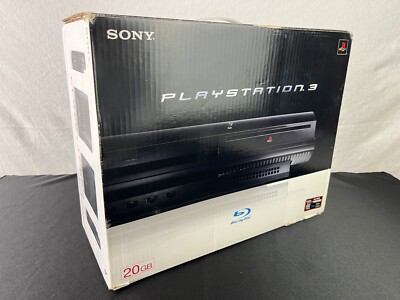 Ps3 CECHB01 Launch Edition 20GB with Box and Accessories Mint Condition ...