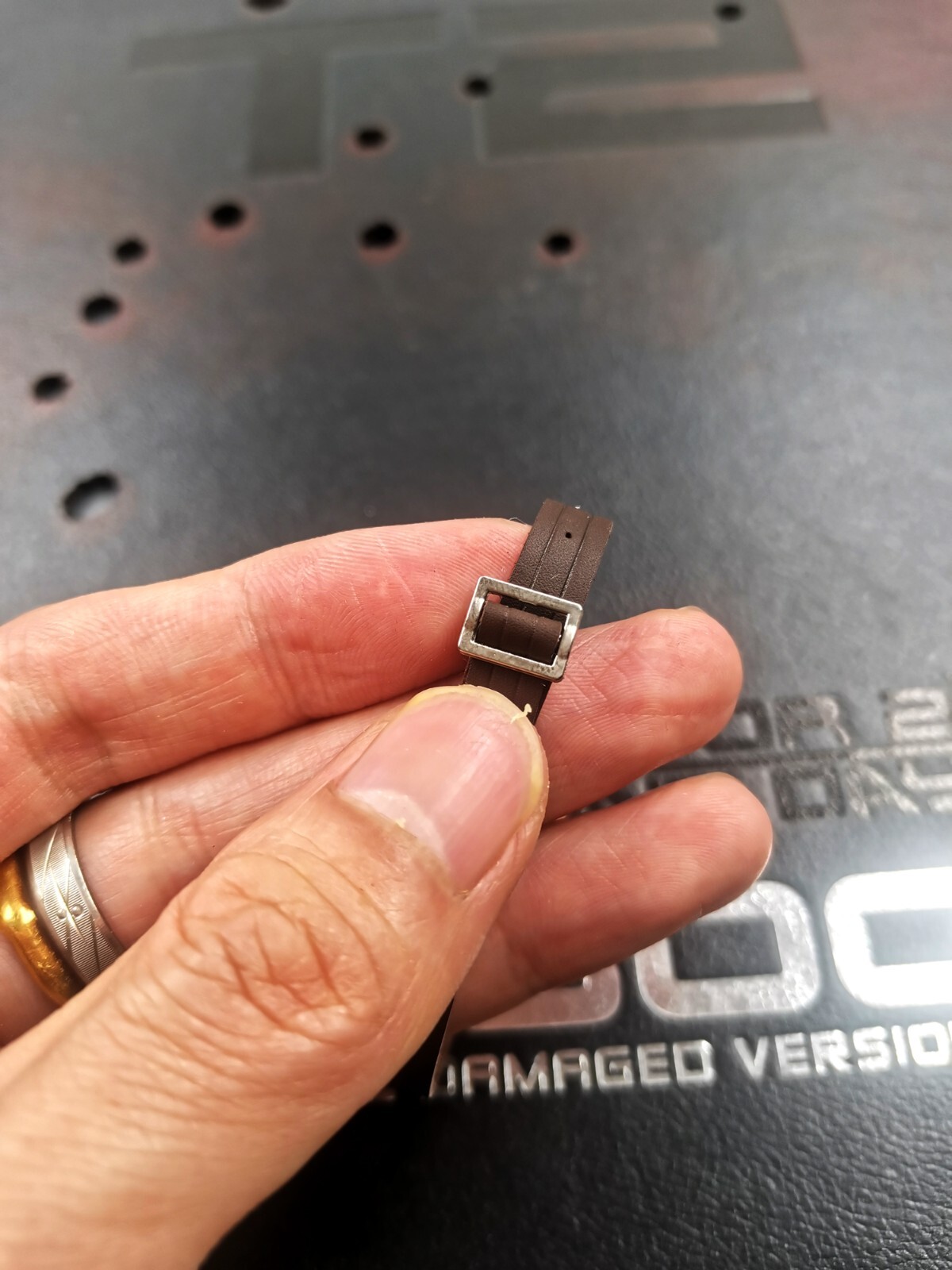 1/6 T-800 Terminator 2 Handmade Real Leather Belt Figure for Hottoys ...