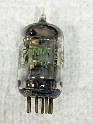 Vintage SYLVANIA Glass Tube, 6AU5 | eBay