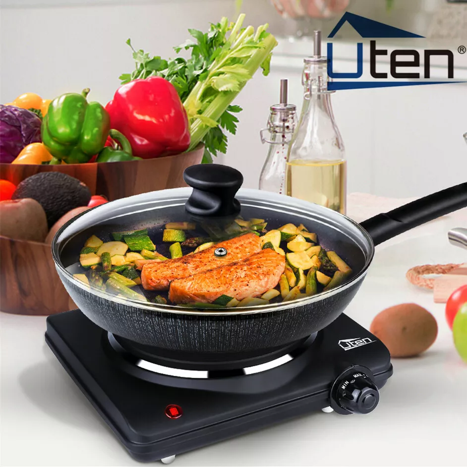 1000W Single Hot Plate Electric Cooker Hob Table Top Cooker Heat ...