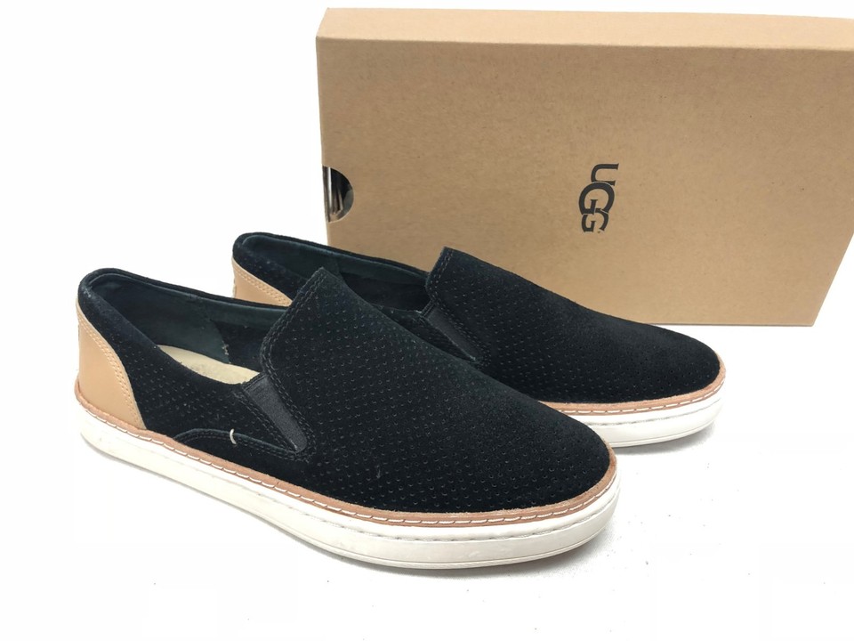 Ugg Australia Adley Perf Women's Fashion Sneakers Suede Leather Slip On ...