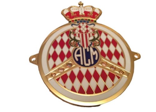 Monaco Auto Club ACM Rear Fender Badge Gold Emblem Made in UK New | eBay