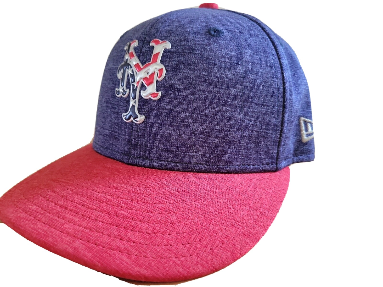 100% Authentic 2019 New Era New York Mets Stars & Stripes Fitted Hat 7 ...