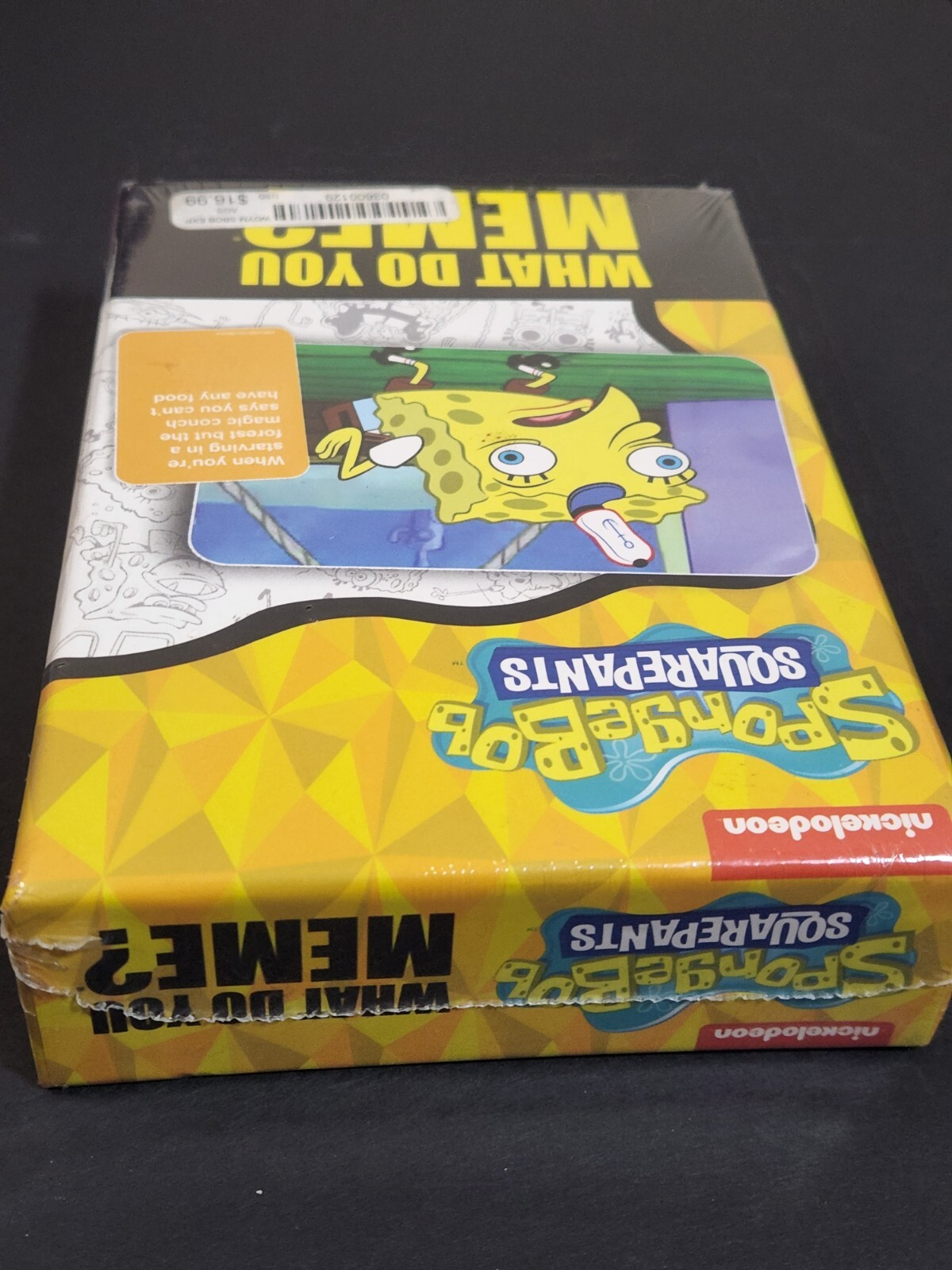 Nickelodeon SpongeBob SquarePants What Do You Meme? NEW Factory Sealed ...