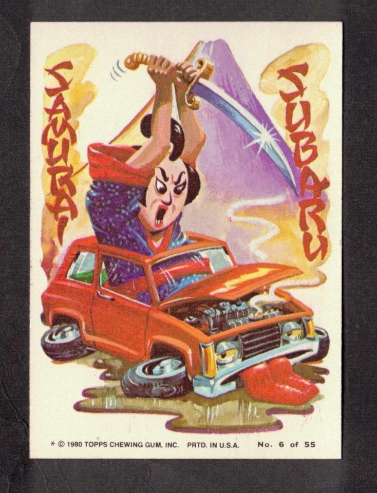 1980 Topps Weird Wheels Stickers-YOU PICK THE STICKER(S)-$1.09 Flat ...